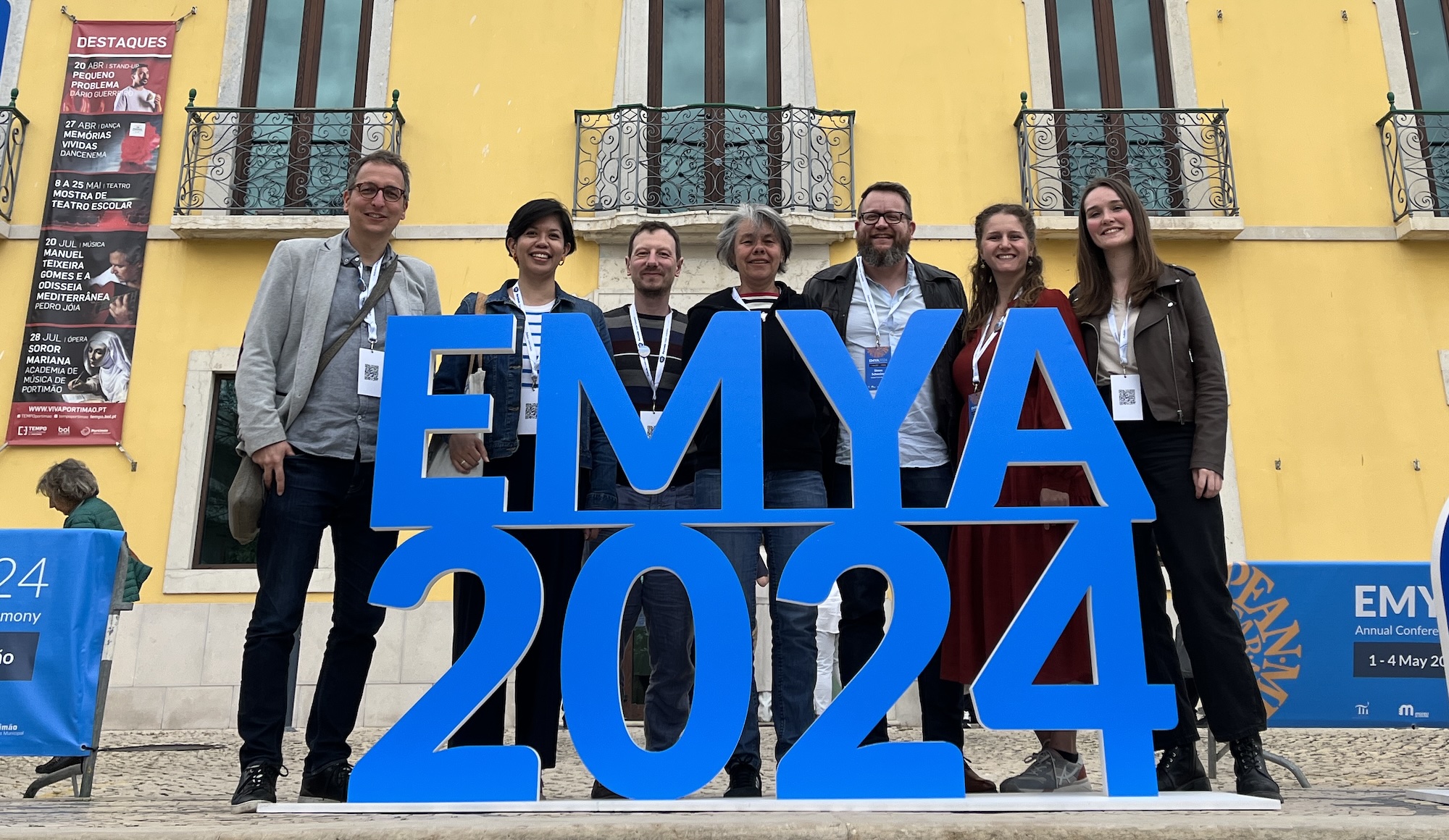 Schloss Burgdorf | Museumsteam an EMYA 2024